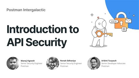 postman intergalactic introduction to api security youtube