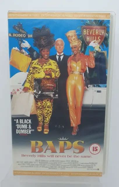 Rare Vhs Cassette Film Baps Black American Princesses 15 Halle