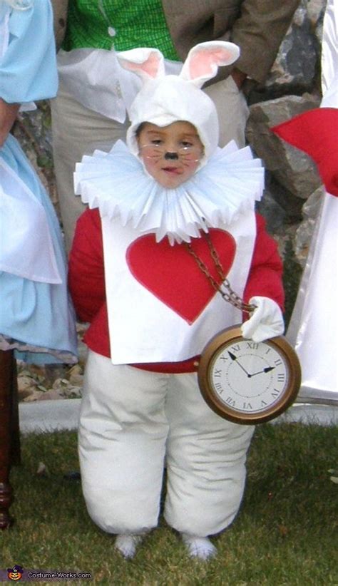 Alice In Wonderland White Rabbit Costume Birthday Outfit For Girls Br