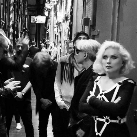 A Recent One Blondie Backstage Blondieband Blondie Debbie Harry
