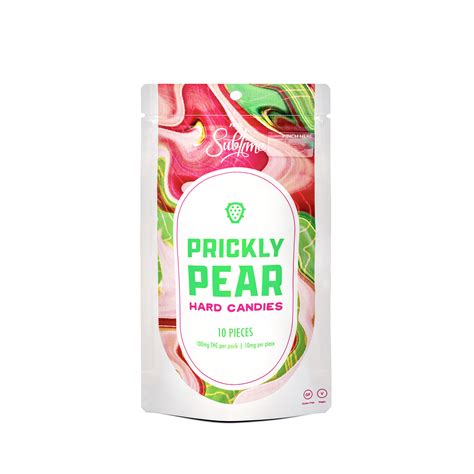 Prickly Pear Hard Candies Infused Edibles Sublime Brands