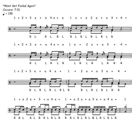 Free Drum Lesson Won T Get Fooled Again Drum Solo The Who Keith Moon DrumsTheWord