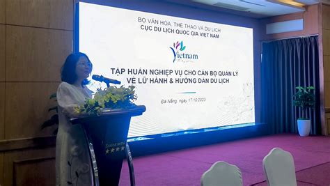 Cục Du lịch Quốc gia Việt Nam tập huấn nghiệp vụ thẩm định cấp giấy