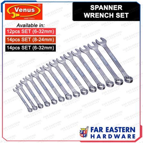 Venus Combination Wrench Spanner Open Close Set Lazada Ph