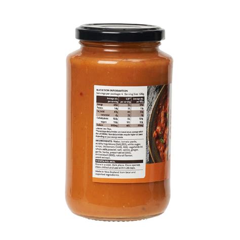 Market Kitchen Butter Chicken Cooking Sauce 500g The Warehouse