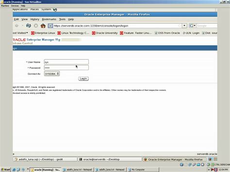Creating A Directory Object En Oracle Database 11g Youtube