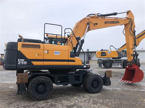 2016 HYUNDAI HW210 For Sale In Belmont, Ohio | MachineryTrader.com
