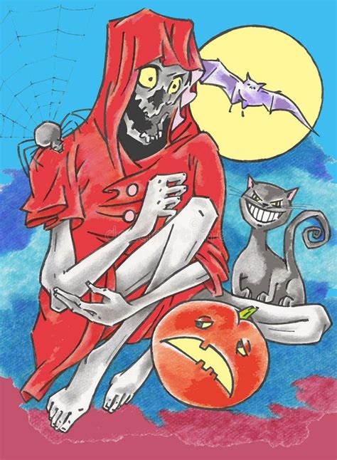 Scary Halloween Stock Illustration Illustration Of Night 11408038