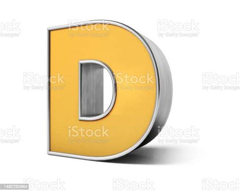 D 3d 금 편지 황금 텍스트 흰색 배경에 분리된 3d 골드 글꼴입니다 3d 렌더링 A부터 Z까지의 알파벳 0명에 대한 스톡