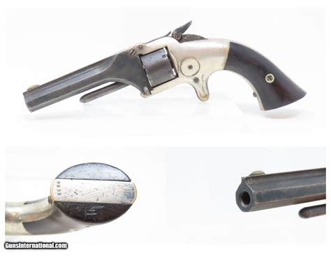 Antique SMITH WESSON Number 1 FIRST ISSUE 6th Type SPUR TRIGGER