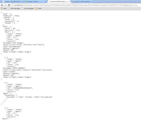 Elasticsearch Query With Ajax Stack Overflow