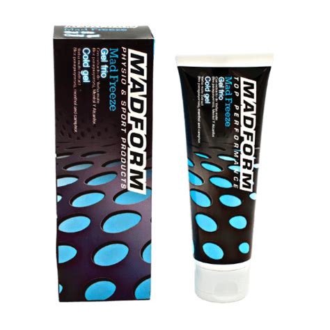 Gel Efecto Frío Madform Mad Freeze 120 Ml Cremas De Masaje