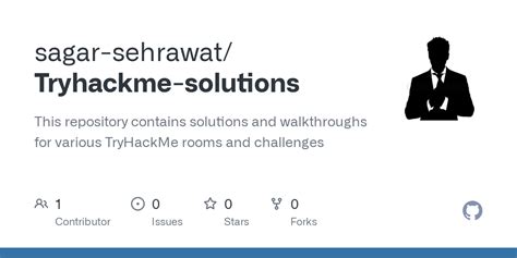 Github Sagar Sehrawat Tryhackme Solutions This Repository Contains