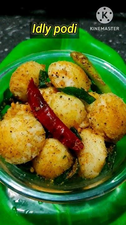💥😋mini Idly Podi Recipe Yummy Podi Idly Recipeshorts Youtube