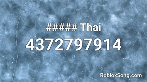 Id Music Roblox Thai Best Roblox Tiktok Music Id Codes March 2022 Pro