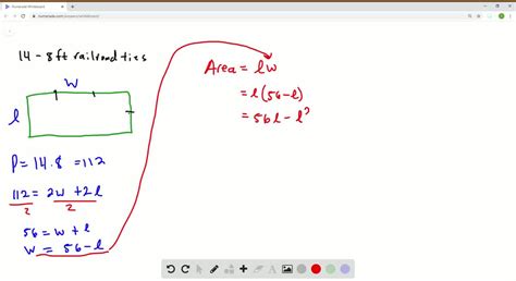 Solvedmaximum Area Kevin Wants To Enclose A Rectangular Garden Using