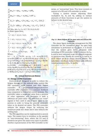 Design Of A Linear And Non Linear Controller For Induction Motor PDF