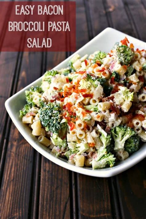Cold Broccoli Pasta Salad Recipe