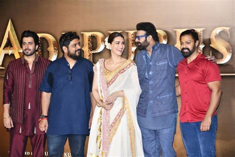 Adipurush Trailer Launch Prabhas Kriti Sanon Sunny Singh Turn Up In