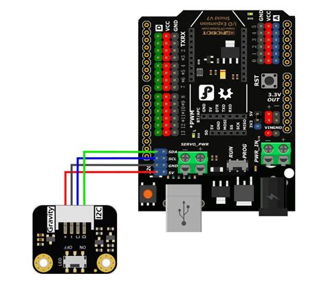 Wiki Graivty Tcs3430 Xyz Tristimulus Color Sensor Dfrobot