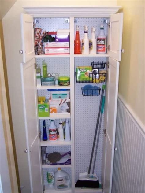 6 Smart Storage Solutions Thatll Finally Organize Your Brooms Mops