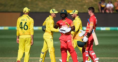 Zimbabwe Stun Australia In Historic Third Odi Win New Straits Times