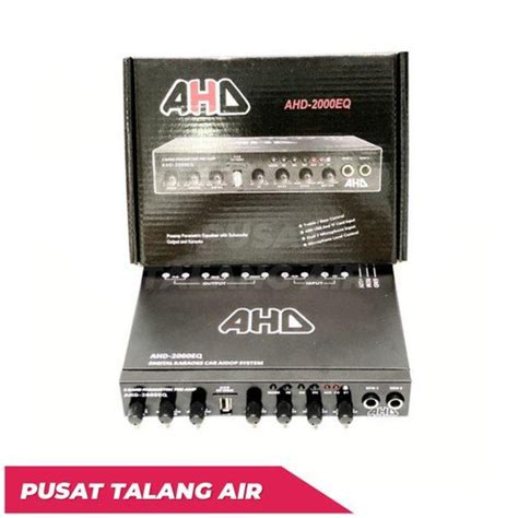 Jual Parametric Equalizer Ahd Preamp Ahd 2000Eq Built In Bluetooth
