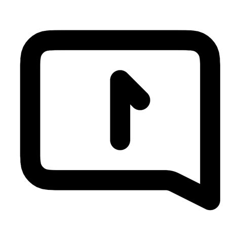 Message Square Arrow Up Vector SVG Icon SVG Repo