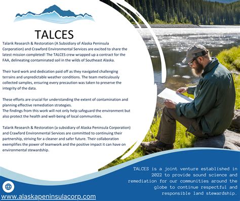 Joint Venture Talces Successfully Completes Faa Environmental Work In