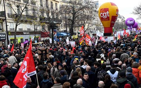 Grève Du 17 Décembre Au Moins 615 000 Manifestants Contre La Réforme