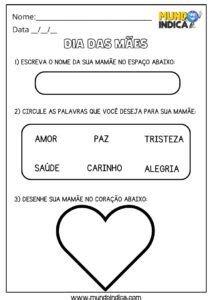 10 Atividades Do Dia Das Mães Para Educação Infantil