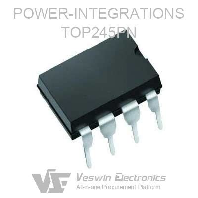 TOP245PN POWER INTEGRATIONS AC-DC ICs - Veswin Electronics