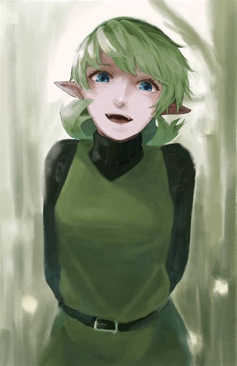 Saria The Legend Of Zelda And 1 More Drawn By Otsubo Kiko Danbooru