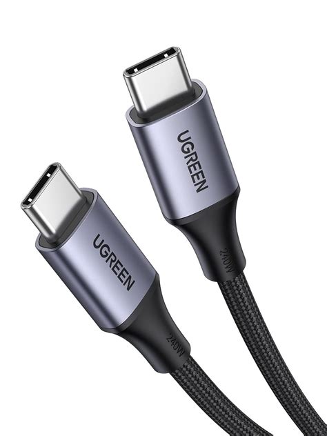 Ugreen 240w Usb C Charger Cable Pd 3 1 Usb C To Usb C Cable Backward