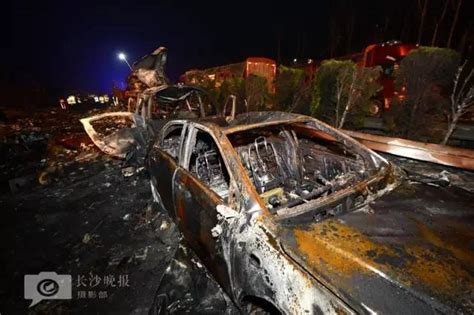 组图丨记者直击京港澳高速货车爆炸事故现场 影像长沙 长沙晚报网