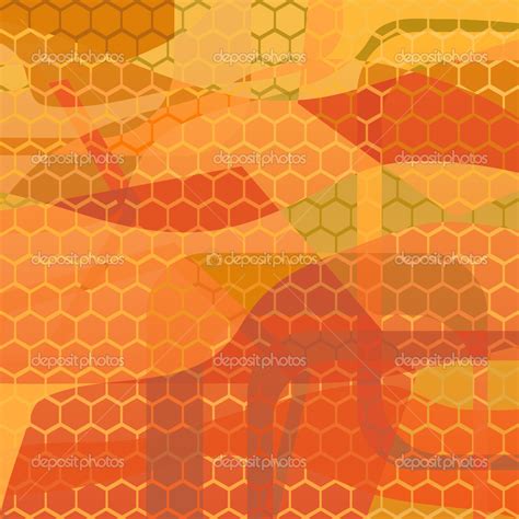 Vector Abstract Background Honeycomb Stock Vector Image By ©lakalla 22496331