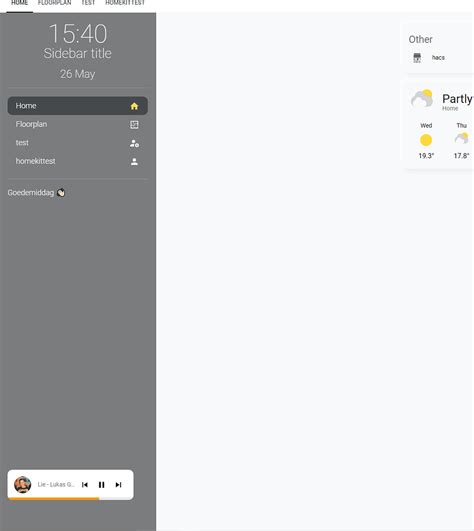 Lovelace Custom Sidebar Card Dashboards And Frontend Home Assistant Community