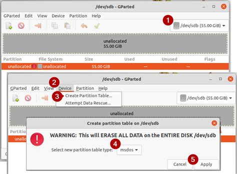 adding a new hard disk to ubuntu 20 04 vm in virtualbox