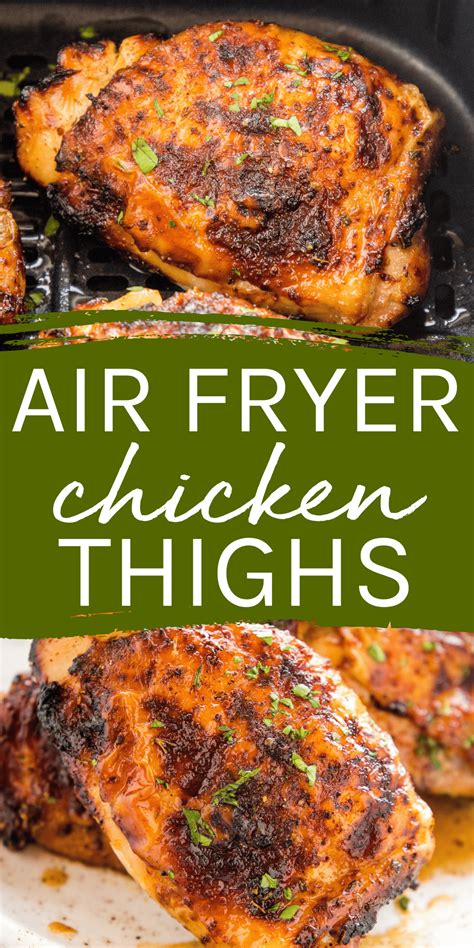 Air Fryer Chicken Thighs The Busy Baker