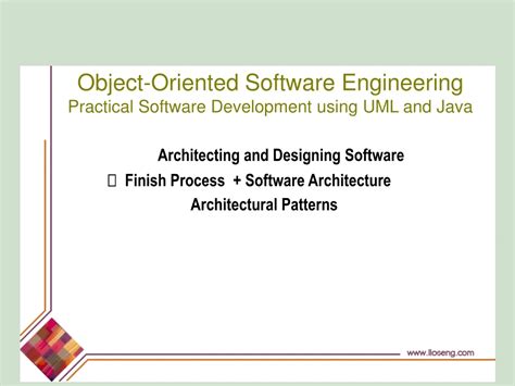 Ppt Object Oriented Software Engineering Practical Software