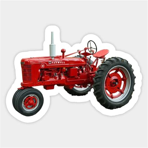 Farmall Tractor Farmall Tractor Sticker Teepublic