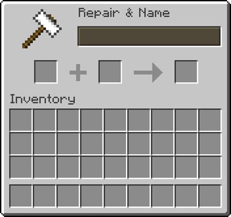 File Anvil Gui Png Official Minecraft Wiki