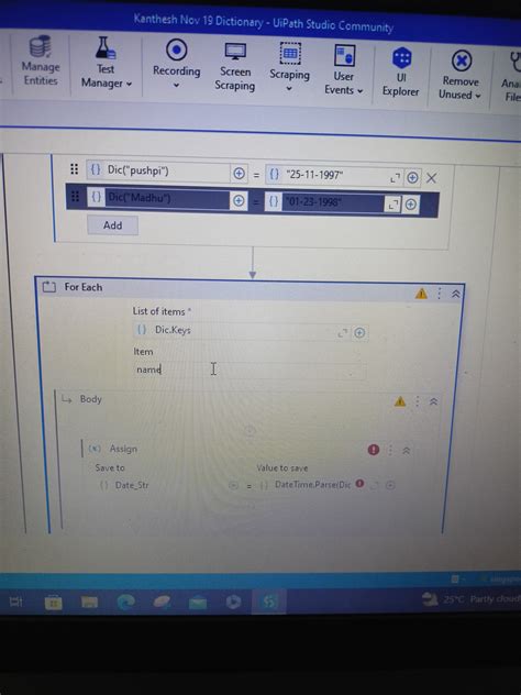 Dictionary Activities Uipath Community Forum