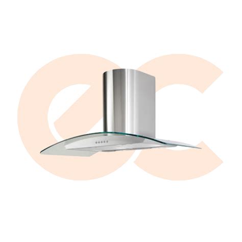 Best Selling شفاط زجاج البا بلت ان بالمدخنة ستانلس ستيل 90 سم موديل