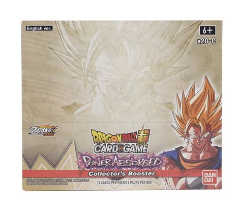Dragon Ball Super Tcg Zenkai Series 3 Power Absorbed Collector Booster