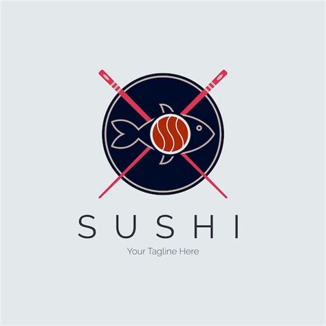 Premium Vector Japanese Sushi Food Restaurant Logo Template Design