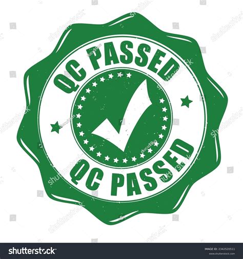 Qc Passed Rubber Stamp Photos Images And Pictures Shutterstock