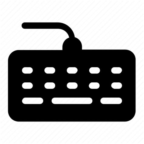 Keyboard Typing Input Computer Hardware Accessory Device Icon Download On Iconfinder