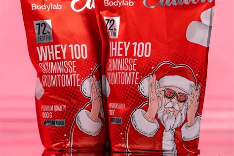 Bodylabs Christmas Edition Skumnisse Whey 100 Protein Powder