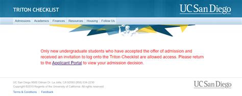 Triton Checklist After Waitlist Rucsd